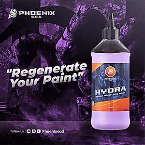 Phoenix E.O.D. Hydra Rinseless Wash - Encapsulates and Emulsifies Dirt, Safe on Paint, Coatings, and Wraps. (16oz)