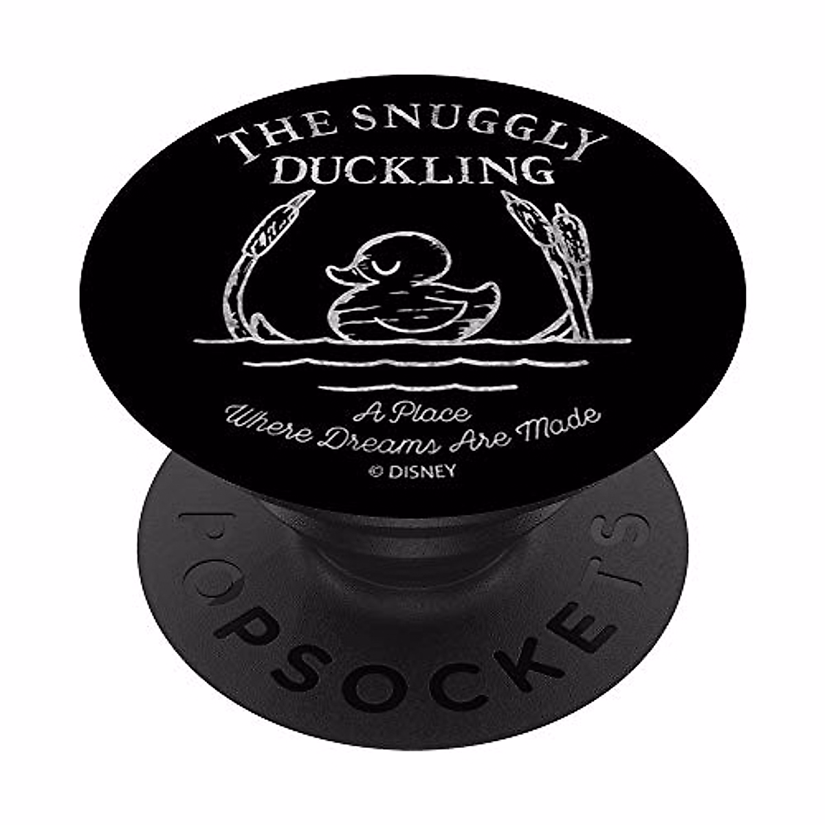 Disney Tangled The Snuggly Duckling Logo PopSockets PopGrip: Swappable Grip for Phones & Tablets