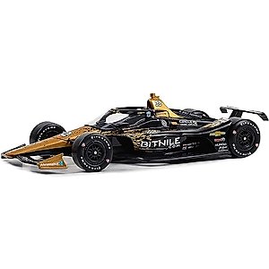 Dallara IndyCar #33 Ed Carpenter Bitnile Ed Carpenter Racing NTT IndyCar Series (2023) 1/18 Diecast Model Car by Greenlight 11216