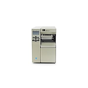 ZEBRA TECHNOLOGIES 105SLPlus Thermal Transfer Printer - Monochrome - Desktop - Label Print / 12.01 in/s Mono - 203 dpi - Fast Ethernet - USB - LCD / 102-801-00200 / (Renewed)