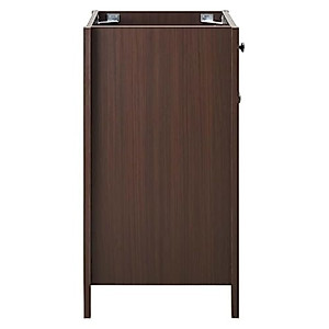 Modway Nantucket 24" Bathroom Vanity Cabinet (Sink Basin Not Included) in Walnut
