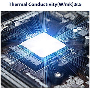 Giochem CPU Thermal Paste Kit 4 Grams with All Pro-Installer Kit,Thermal Conductivity: >6.5W/m-k Thermal Paste, Heatsink Past;Thermal Compound