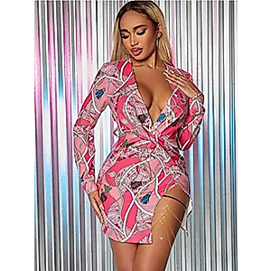 Body Chain Jewelry for Women Boho Butterfly Thigh Chain Leg Chain Jewelry Rhinestone Thigh Harness Stretch Body Jewelry for Nightclub Beach Outfits Accessories(Gold Butterfly)