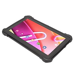 Kids Tablet 7in, 1960x1080 Octa Cores 5000mAh Tablet, Gaming Tablet with 5000mAh Large Capacity, 2.4G 5G RAM 4GB ROM32GB Front 5MP Rear 8MP Portable Tablet for 10 US Plug (Pink)