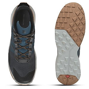 Salomon Patrol Hiking Shoes for Men Climbing, Magnet/Pearl Blue/Tobacco Brown, 7