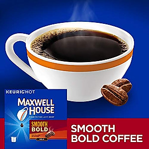 MAXWELL HOUSE Smooth Bold, K-CUP Pods Coffee, 18 Count
