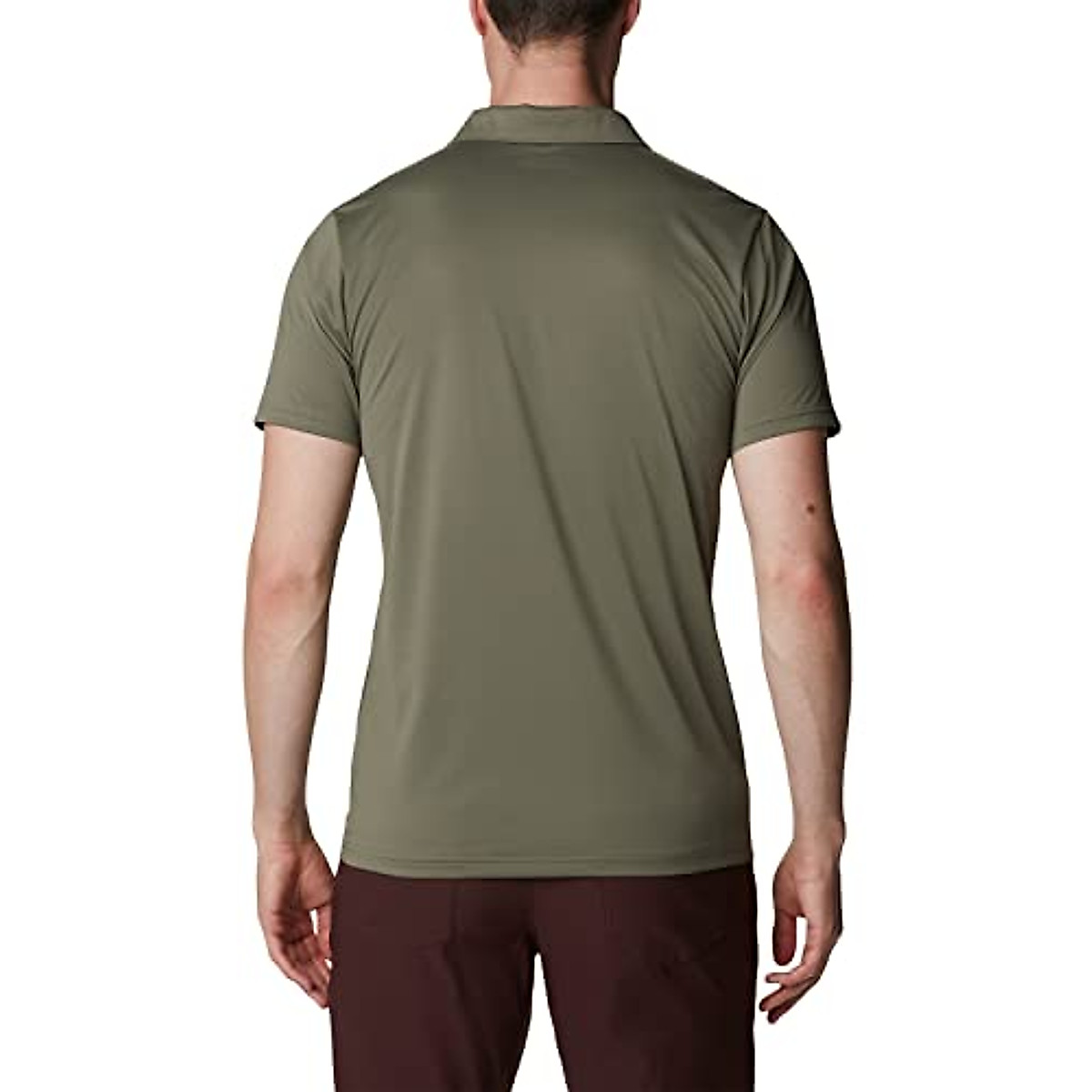 Columbia Men's Hike Polo, Stone Green, Medium