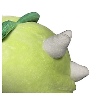 Grumpy Baby Dinosaur - Adorable Super Soft Plush Triceratops Stuffed Animal Toy (Glitter Eyes) - Large 8 Inch - Unique Gift for Kids and Adults