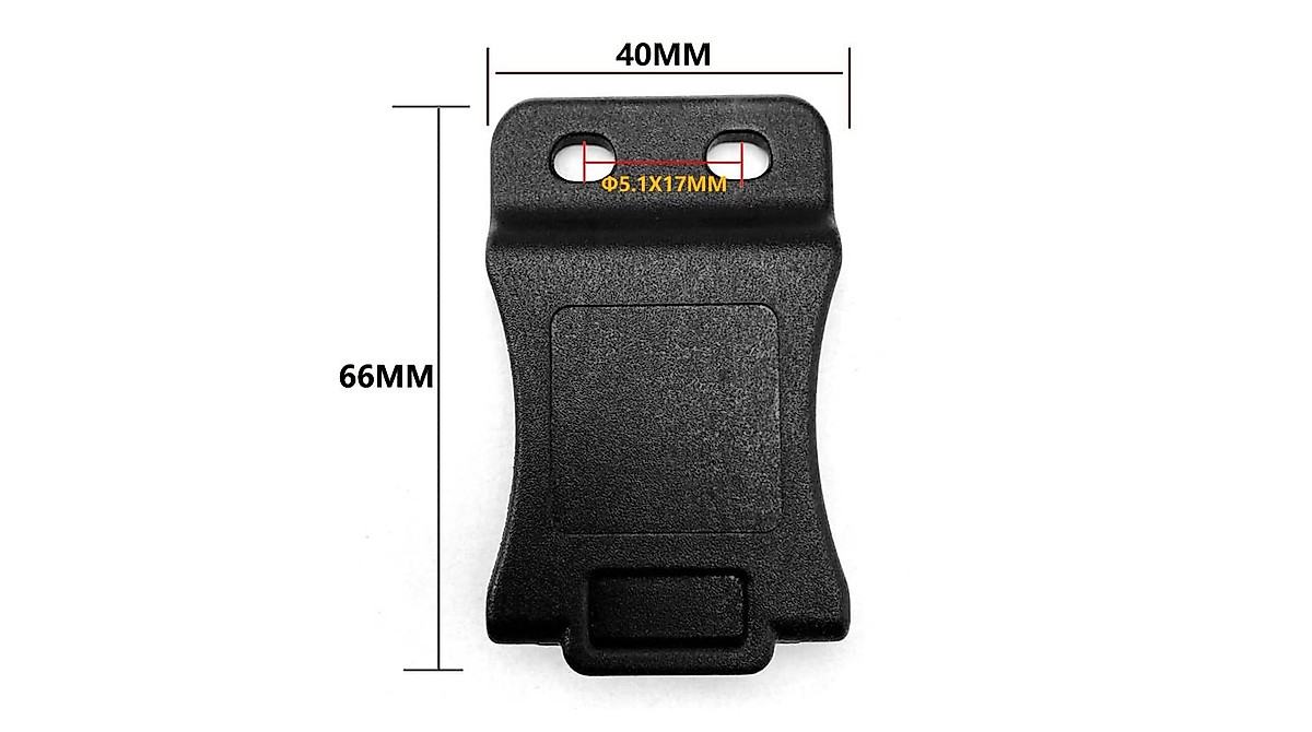 Secure KYDEX K Sheath Waist Clip | Knife & Holster Accessory