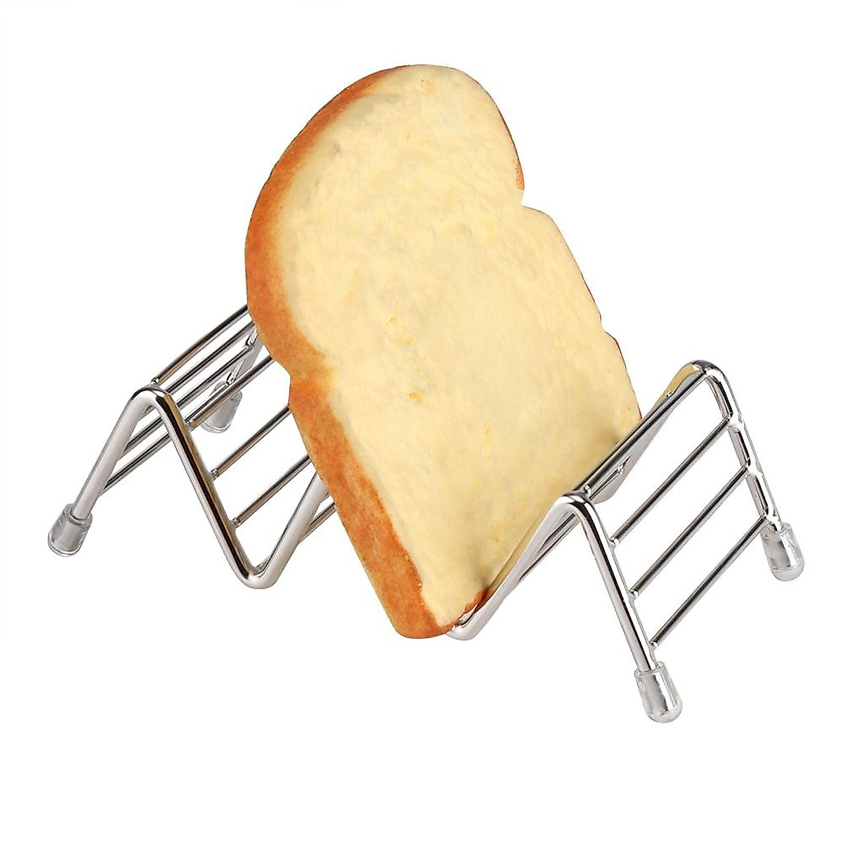 Fait Shape Stainless Steel Mexican Taco Holder Display Stand Shell Rack for Holding Soft Shell Hard Shell Burritos Sandwiches(2#)