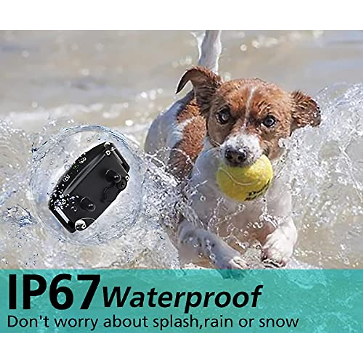 Bark Collar for Small Dogs 5-15lbs Small Dog Bark Collar No Shock Bark Collar Rechargeable Anti Bark Collar Shockless with Adjustable Sensitivity and Intensity Beep Bark Collar for Small Medium Dogs