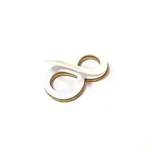 1Pcs Mailbox Numbers 2 Inch Brass House Numbers for Outside,Self Adhesive 3D Address Numbers for House, Apartment, Office, Hotel Room, Mailbox Signs,Brass (No.5)