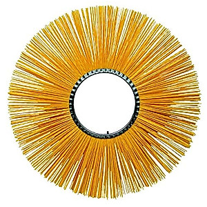 MB Replacement Brush for MB Brand 60 Inch Sweeper Refill Kit 25 x 6-3/8 Inch Flat Brush Sections with Spacers (Poly)