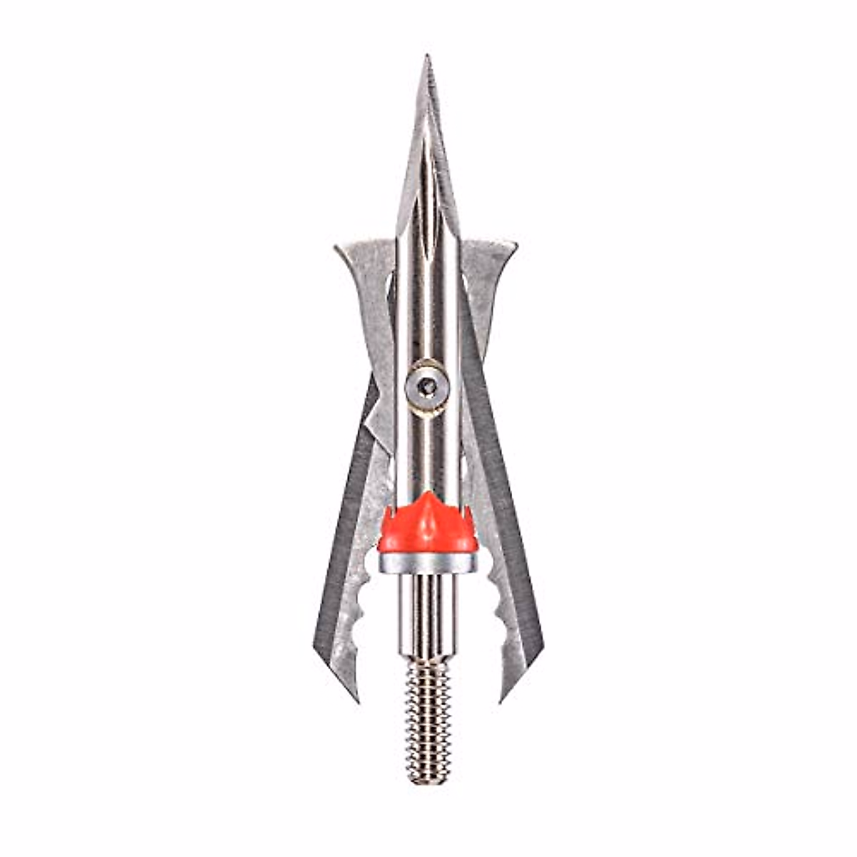 Rage Hypodermic Trypan 2-Blade Crossbow Broadhead, 150 Grain, Silver, 3 Count