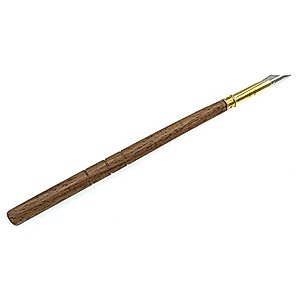 Madison Bay Co English Vintage Reproduction Wood Writing Pen, 7.5 Inches Long