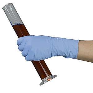 GLOVEPLUS HD Medical Blue NitrileGloves - 8 mil, 12 inches Long, Latex Free, Powder Free, Textured, Disposable, Non-Sterile, Medium,GPNHD64100-BX, Box of 50