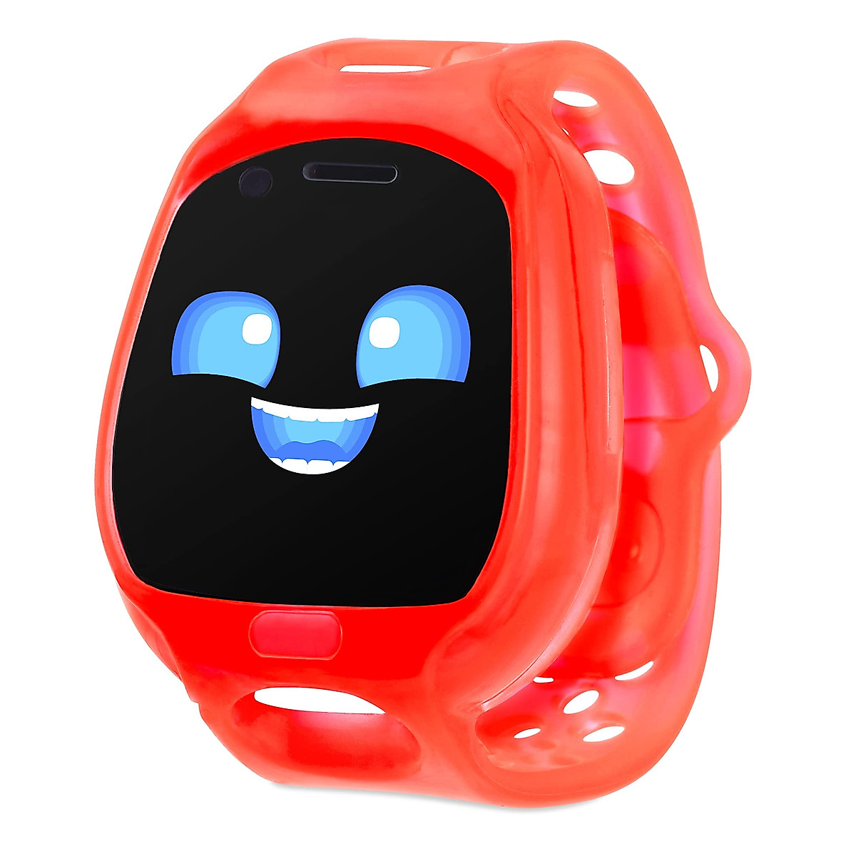 Little Tikes Tobi 2 Robot Red Smartwatch- 2 Cameras, Interactive Robot, Games, Videos, Selfies, Pedometer & More, Touchscreen, Parental Control- Stem Gifts, for Kids Boys Girls 6 7 8+