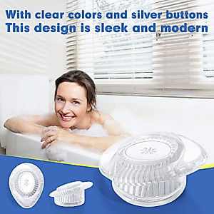 LIBERAQUAR Sb-170 Single Handle, for Use with Valley Kitchen, Lavatory and Tub and Shower Faucets, Acrylic, 2-7/8" W x 1-3/4" Base, Clear