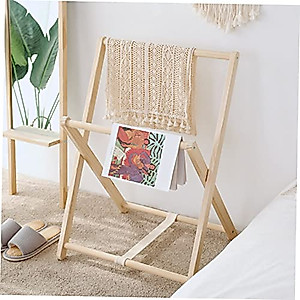 Veemoon Clothes Organizer Rack 1pc Simple Hanger Clothes Organizer Rack Modern Garment Rack Clothes Rack Storage Holder Clothing Solid Wood Wooden Garment Rack Clothes Rack