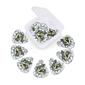 Dinosaur Guitar Picks for Kids Guitar Plectrums for Acoustic Guitar Bass Electric Guitar Pick for Boys 12 Pack Includes Thin Medium Heavy Gauges