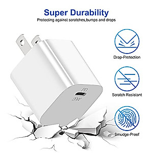 iPhone 14 13 11 Fast Charger Block,【Apple MFi Certified】 3pack USB C Charger Power Adapter Wall Charging for iPhone14 Pro Max/14 Pro/13 Pro Max/12 ProMax/11ProMax/11/SE/iPad Pro/iPad Air2 airpods