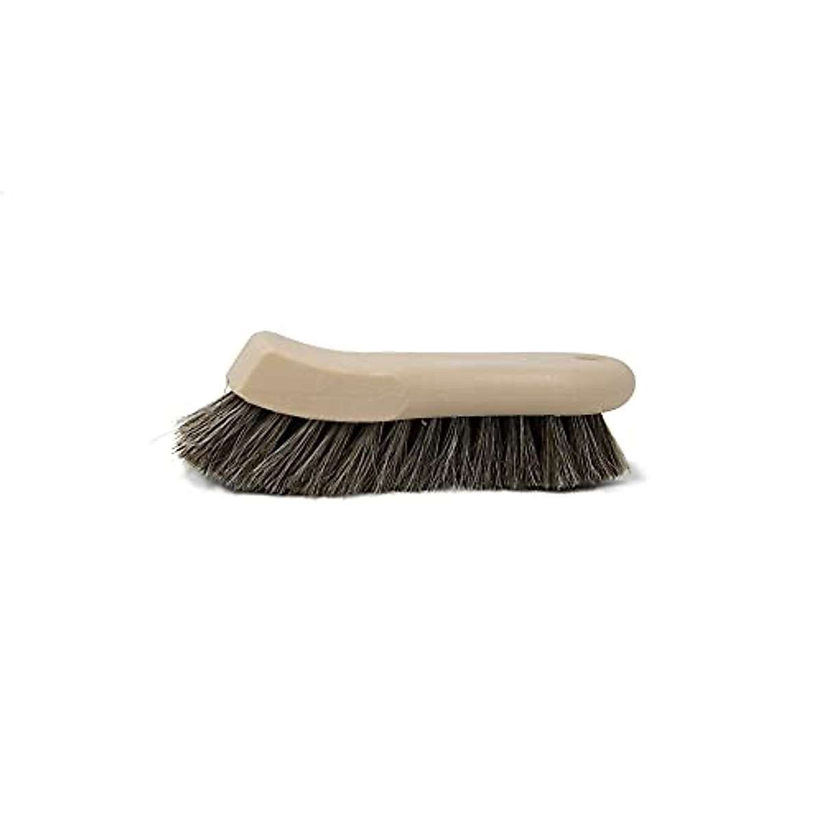 303 Upholstery Brush - Horse Hair Bristles - Tough On Stubborn Stains, Gentle On Delicate Fabrics - Contoured, Ergonomic Design - Leather Seats, Carpets, Fabric, Upholstery, and More - (39019)