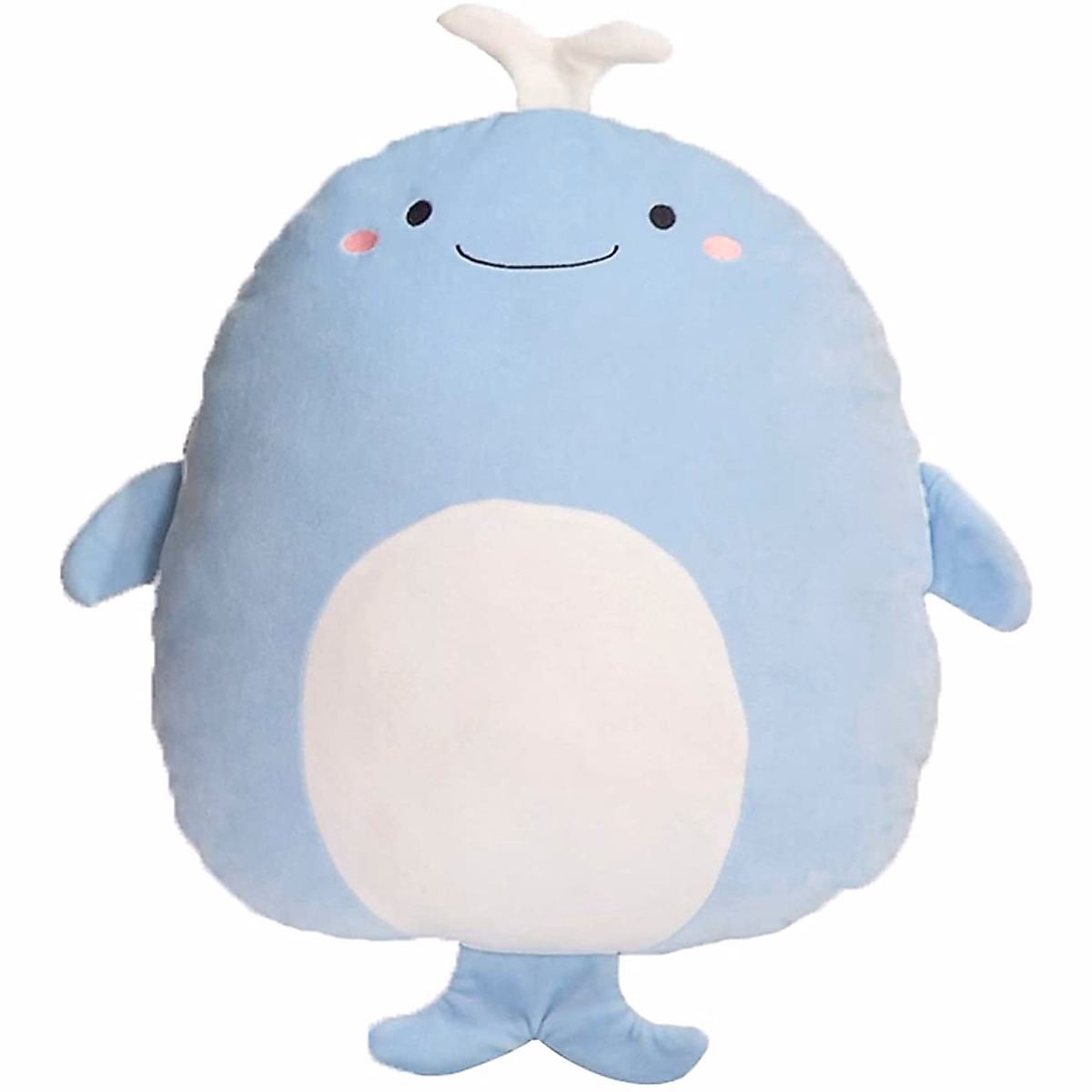 TONGSONG Soft Plush Whale Pillow Stuffed Whale Animal Plush Toy Whale Plushies Home Decor for Lover