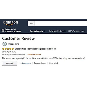 Seyal® My Peanut Butter Spoon Gift - Love gifts -unique gifts - Gift for her - Gift for him - christmas gift - funny gifts - peanut butter lover gift - food lover gifts - peanut butter spoon