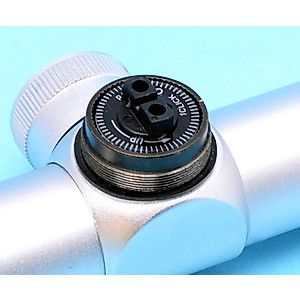 Hammers Long Eye Relief Pistol Scout Scope 2-7X32 Silver Chrome with weaver rings