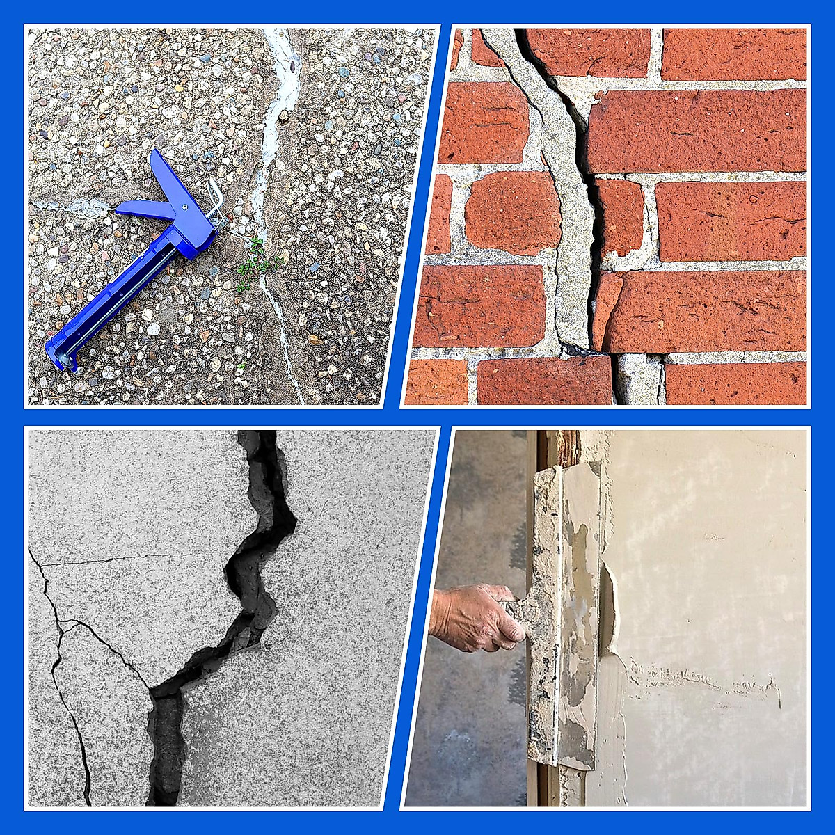 Foam Backer Rod for Gaps Concrete Crack Filler Joints Foam Gap Filler Caulk Saver Backing Rod Concrete Filler Rope Concrete Joint Filler (1 Inch X 10 Feet)