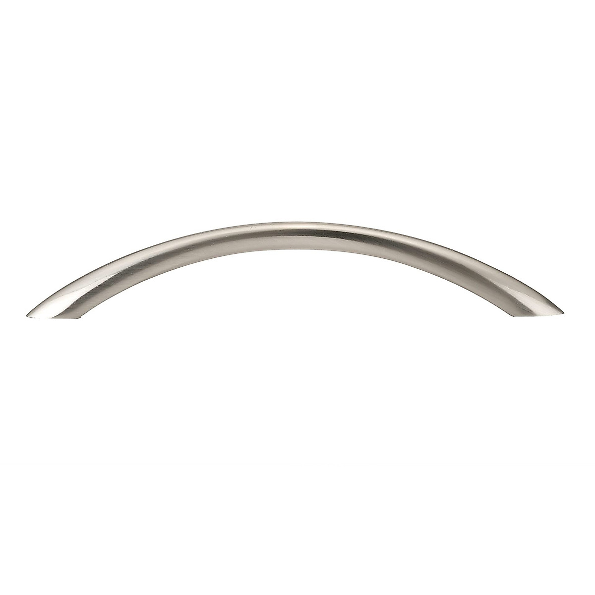 Richelieu Hardware BP16338195 Concord Collection 5 1/16-inch (128 mm) Center-to-Center Brushed Nickel Modern Arched Cabinet and Drawer Pull Handle for Kitchen, Bathroom, and Furniture