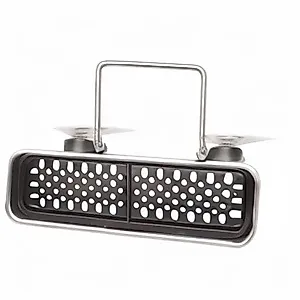 simplehuman Slim Sink Caddy Sponge Holder, Brushed Stainless Steel