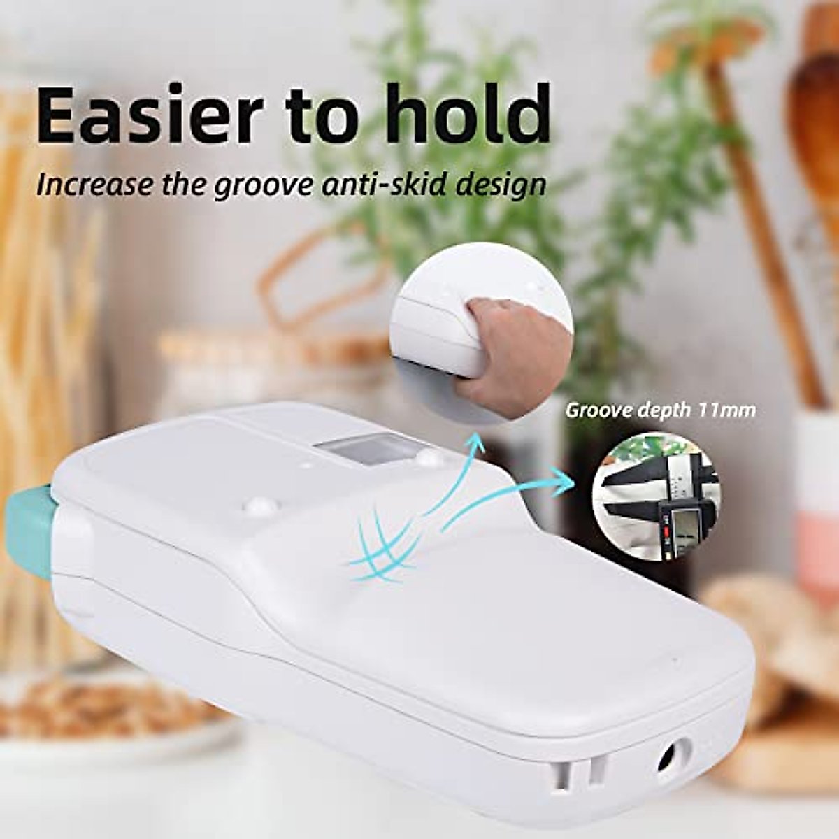 Label KINGDOM Handheld Label Maker Machine with Tape,Portable Label Printer E1000 Labeler for Labeling with AC Adapter,Easy QWERTY Keyboard,for Home,School,Office,Industrial Organization Green