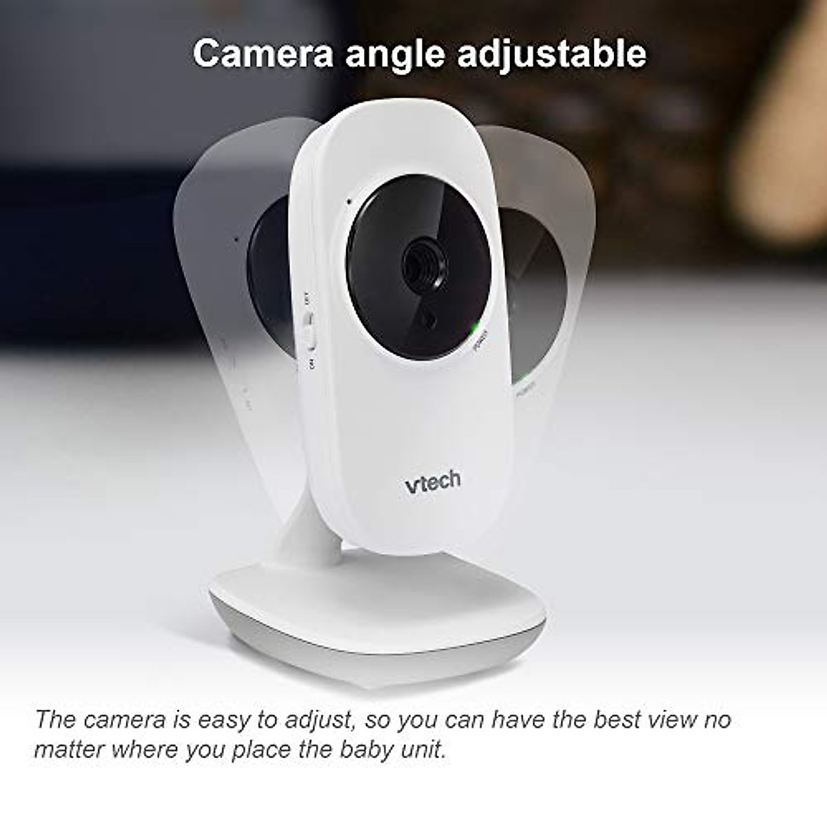 VTech VM819 Video Baby Monitor with 19 Hour Battery Life, 1000ft Long Range, 2.8” Display, Auto Night Vision, 2Way Audio Talk, Temperature Sensor and Lullabies