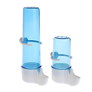 Parrot Feeder Automatic Water Drink Container Food Dispenser Cage Birds Supplies