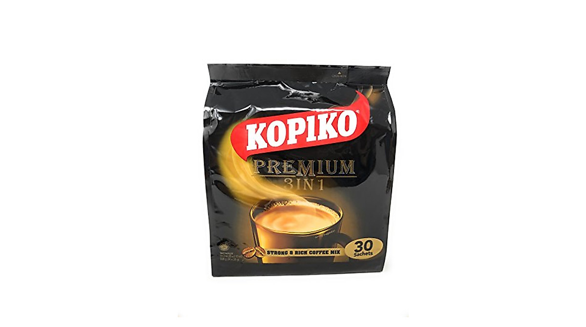 Kopiko 3 in 1 Instant Coffee 30 Sachets | Rich Flavor & Convenience