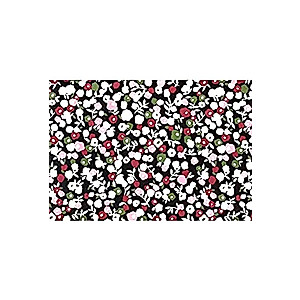 Kate Spade Patrice Park Ave Floral Large Top Zip Tote Boho Black Pink Multi