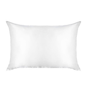 Curly Girl Microfiber Satin Pillowcase for Hair and Skin Pillowcase 2 Pack, Pillow Cases Set of 2 - Slip Cooling Satin Pillow Covers with Envelope Closure (Ivory, Queen)