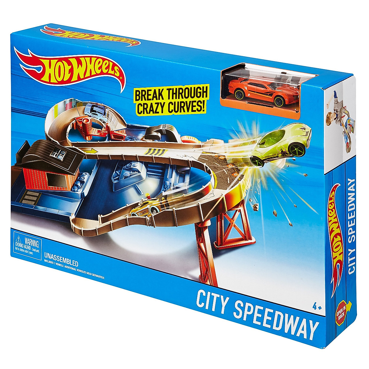 Hot Wheels City Speedway Trackset