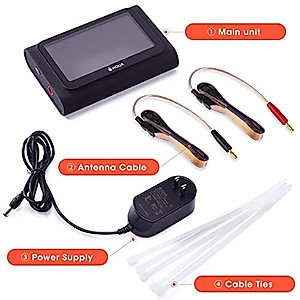 HQUA S350 Whole House Electronic Water Descaler, Alternative Water Softener, Salt Free, Limescale and Rust Removal and Prevention System