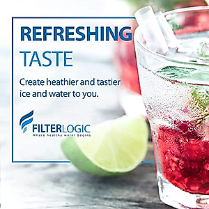 Filterlogic 3US-AF01 Under Sink Water Filter, Replacement for Standard 3US-AF01, 3US-AS01, WHCF-SRC, WHCF-SUFC, WHCF-SUF, NSF/ANSI 42 Certified (Pack of 2)