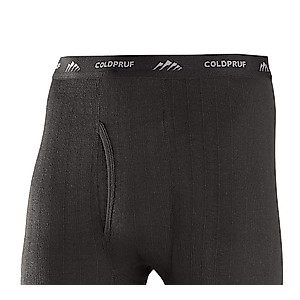 ColdPruf Men's Enthusiast Single Layer Bottom, Black, Small