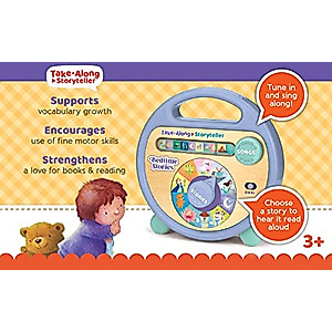 Take-Along Storyteller Bedtime Stories Interactive Electronic Take Along Storyteller with 11 Books, Ages 3-8