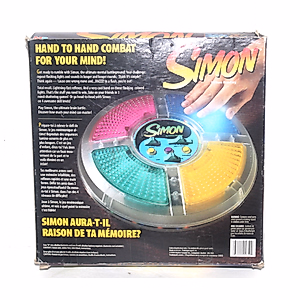 1994 Vintage Simon Electronic Game (Clear Body; Full Size)
