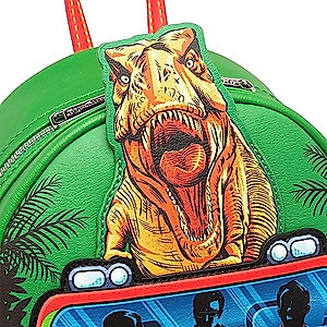 Loungefly Jurassic Park Light Up T-Rex Escape Mini Backpack