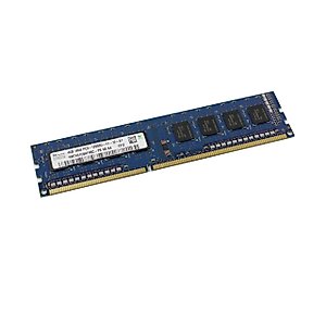 Hynix 4GB PC3-12800U DDR3-1600 1RX8 Non-ECC UDIMM Memory HMT451U6AFR8C-PB