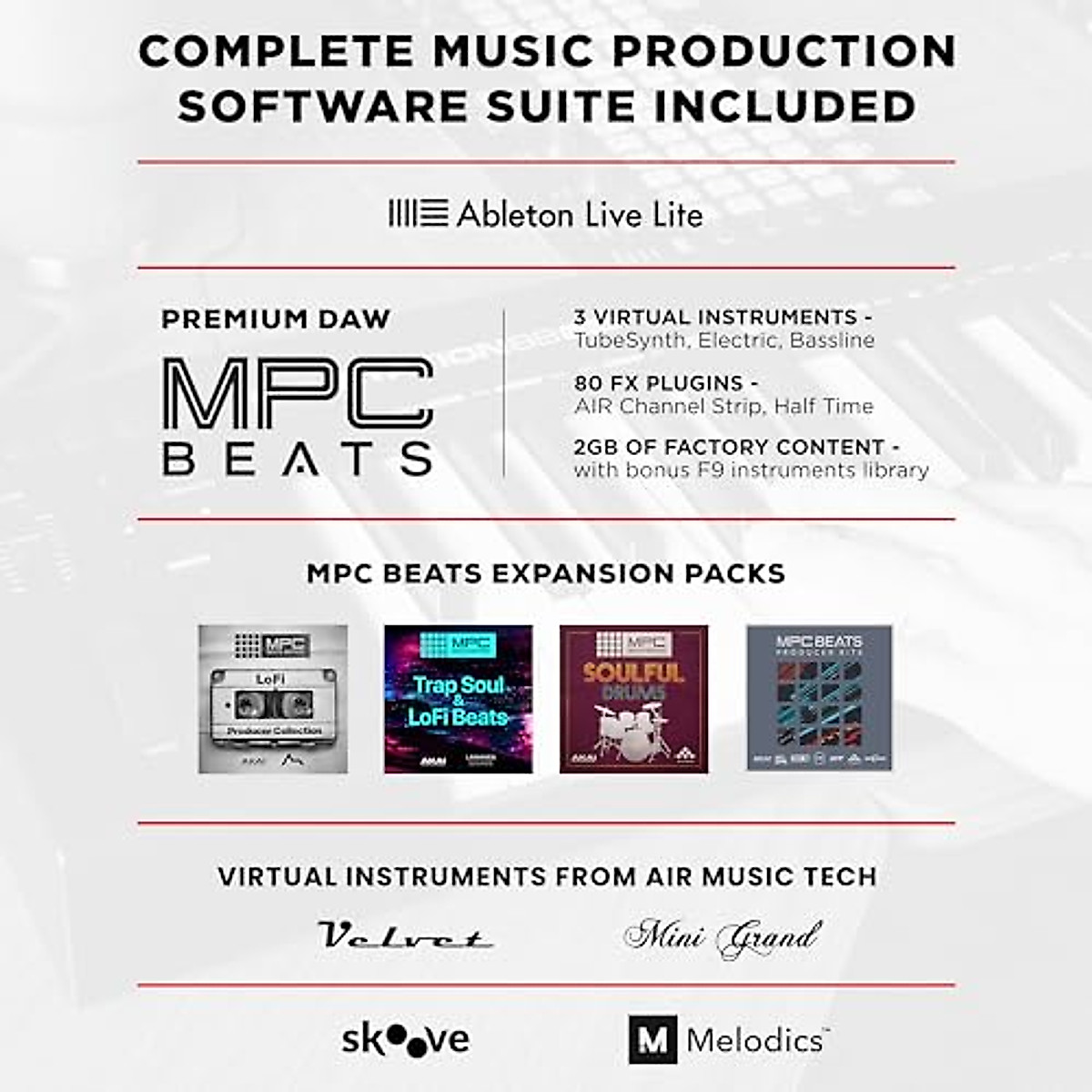 M-Audio Keystation 88 MK3 – 88 Key Semi Weighted MIDI Keyboard Controller for Complete Command of Virtual Synthesizers and DAW parameters