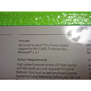 Microsoft 12.3" Surface Pro Core i5 8GB RAM 256GB SSD Windows 10 Tablet FJY-00001