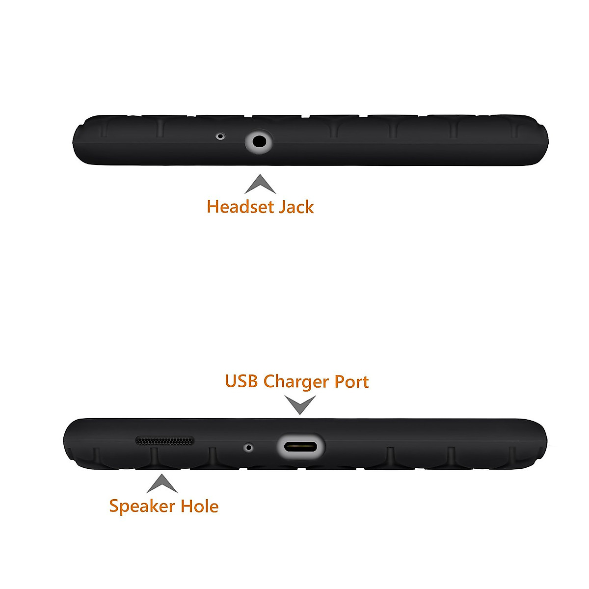 Fintie Silicone Case for Samsung Galaxy Tab A 8.0 2017 Model T380/T385, Light Weight Shock Proof Silicone Cover [Anti Slip] [Kids Friendly] for Galaxy Tab A 8.0 Inch SM-T380/T385 2017 Release, Black