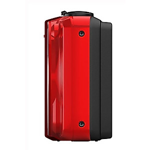 Kodak PixPro Friendly Zoom FZ151 Digital Camera, 16MP, 15x Optical/6x Digital Zoom, 3" LCD Display, HD 720p Video, AV-Out/USB 2.0, Red